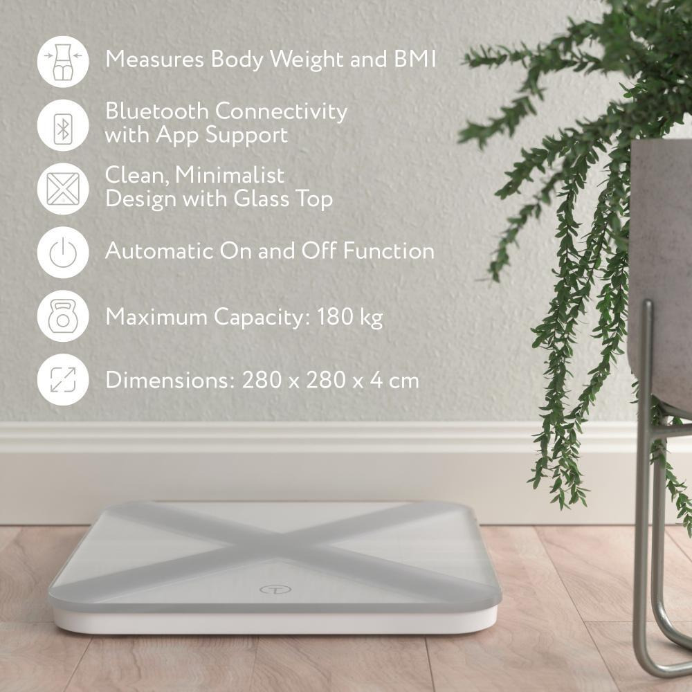 Buy T Electronics Smart Bluetooth Digital Scale for Body Weight and BMI ...