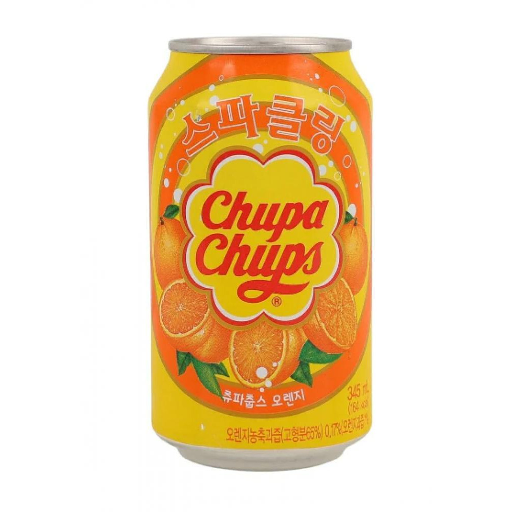 Buy Chupa Chups Orange Sparking Soda, 345 ml in Dubai, UAE | WEE (00052287)