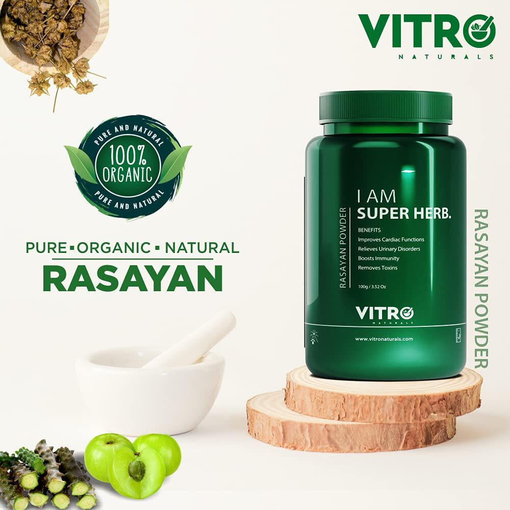 Buy Vitro Rasayan Powder 100 g in Dubai, UAE | WEE (00066974)
