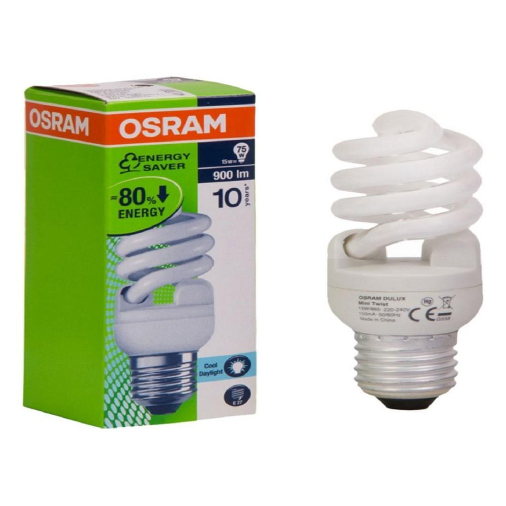Buy Osram ESL bulb Spiral 15W E27 Day Light in Dubai, UAE | WEE (00045445)