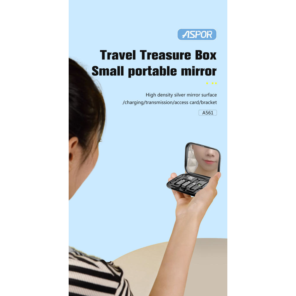 Buy Aspor A561 Multifunctional Cable Accessory Storage Box in Dubai, UAE | WEE (00079731)