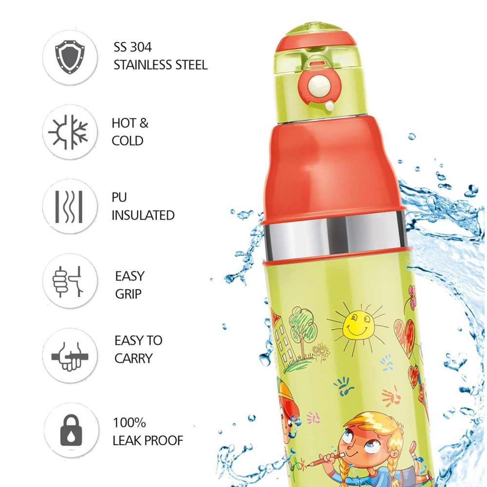 Buy Milton Kool Stunner 600 Insulated School Kids Bottle with Inner ...