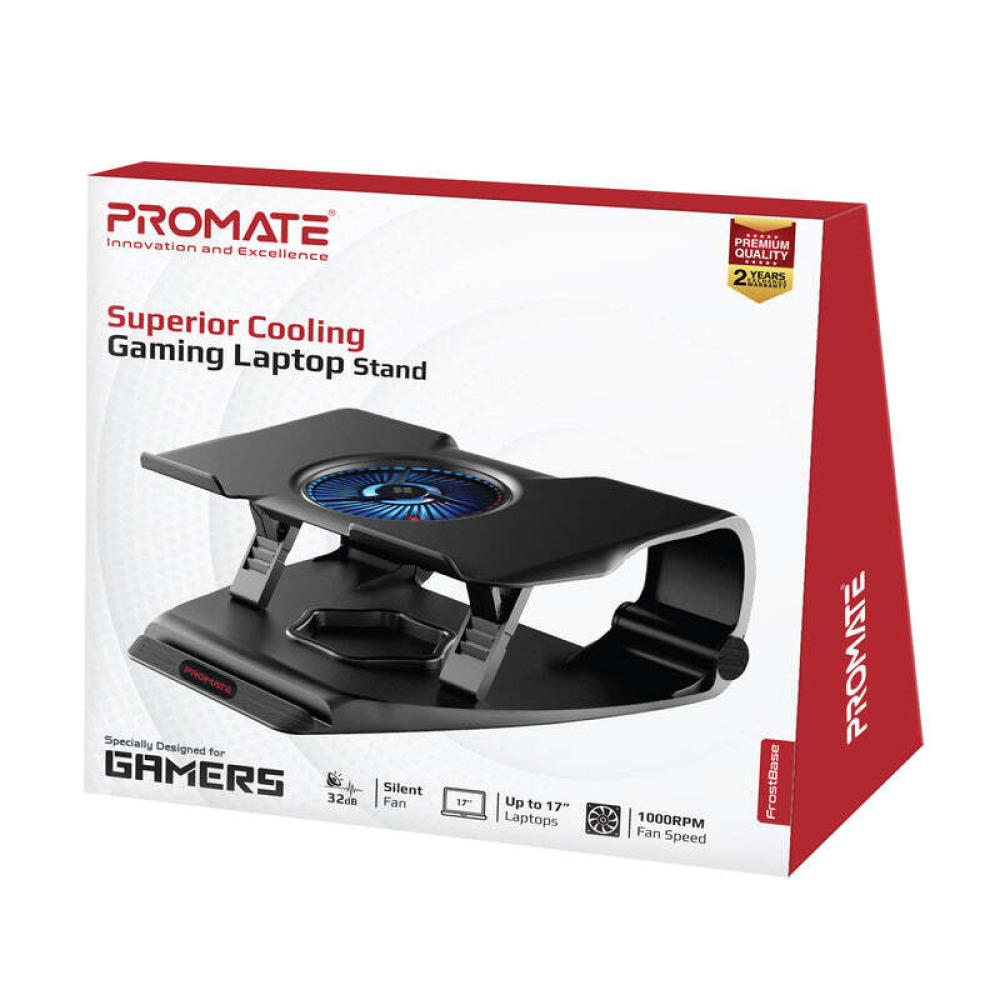 Buy Promate FrostBase Superior Cooling Gaming Laptop Stand in Dubai ...